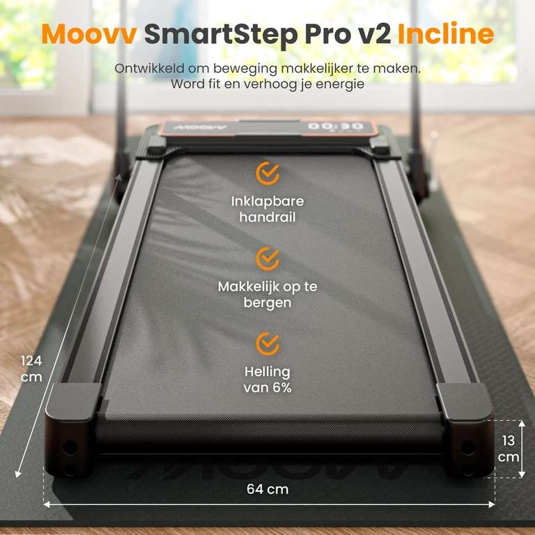 Moovv SmartStep Pro v2 Loopband 1-12km/u - Slechts 293€ at | Pepper.com